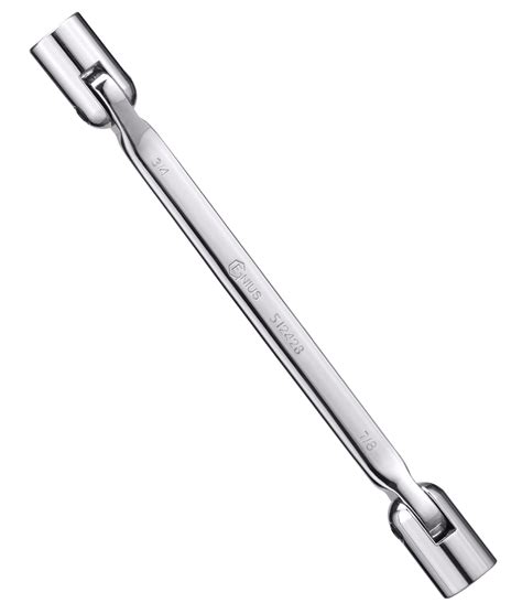 Genius Tools 502123 21 X 23mm Double Flexible Socket Wrench 21 X 23mm Double Flexible Socket Genius Tools 502123 21 X 23mm Double Flexible Socket Wrench 21 X 23mm Double Flexible Socket