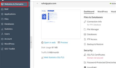 How To Add And Remove Domains In Plesk Knowledgebase Hostlegends