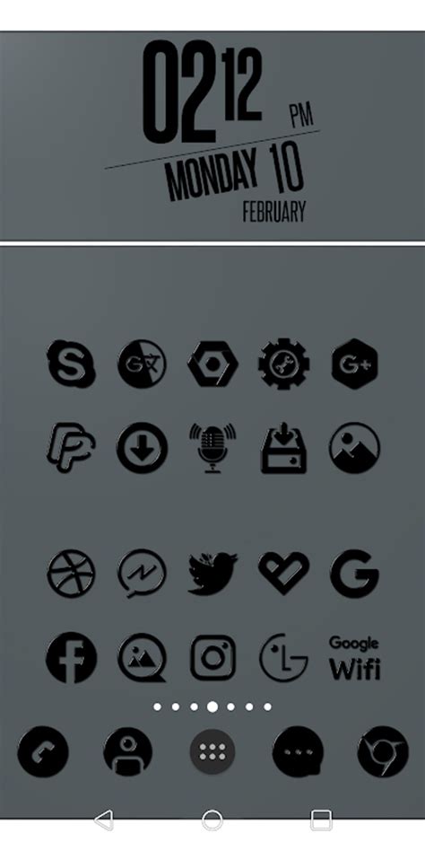 Black Pd Icon Pack Apk For Android Download