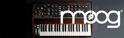 Moog Minimoog Model D Analog Synthesizer Appalachian Cherry Musical Instruments
