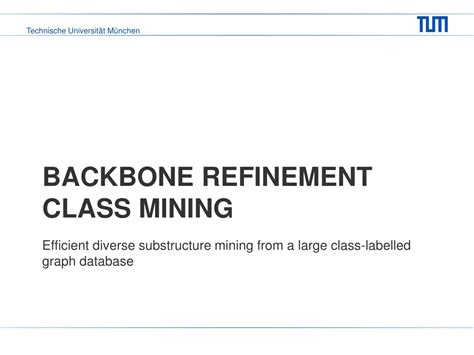 ppt large scale graph mining using backbone refine ment classes
