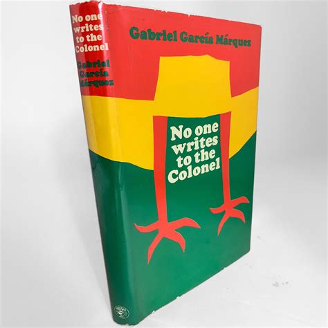 Gabriel Garcia Marquez No One Writes To The Colonel First Uk Edition