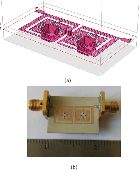 Figure 7 From Design Of Fourth Order Dual Mode Microstrip Filter By