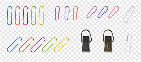 종이 클립 포스트잇 노트 바인더 클립 종이 클립 기타 텍스트 로고 Png Pngwing