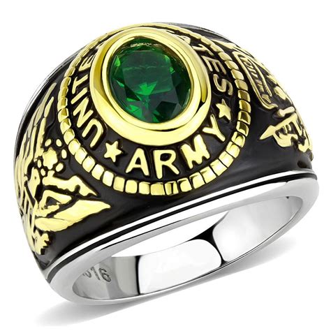 Us Army Ring For Men And Women Unisex Stainless Steel Military