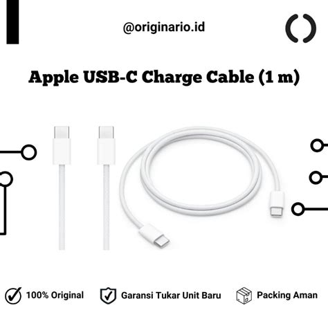Jual Apple Usb C Charge Cable 1 M Shopee Indonesia