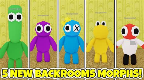 [10 21 Update] How To Get All 5 New Backroom Morphs In Backrooms Morphs Roblox Youtube