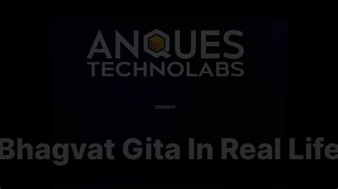 Anques Technolabs On Linkedin Bhagavadgita Knowledge Spiritualinsight