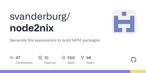 Github Svanderburgnode2nix Generate Nix Expressions To Build Npm