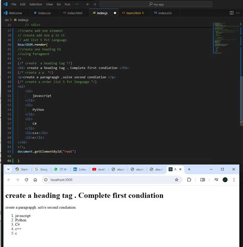 Ayesha Rafiq On Linkedin Hello I Hope Youre Doing Well Today I Completed Lecture 2 Of My React