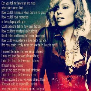 Tamia Lyric Quotes Quotesgram