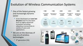 DCCN 2016 Technologies For Next Generation Networks PPT
