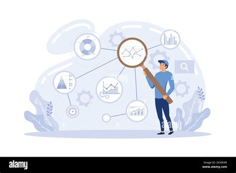 Technical Trader Analyzing Stock Chart Crypto Market Analysis