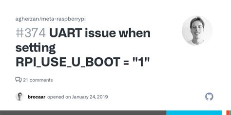Uart Issue When Setting Rpiuseuboot 1 · Issue 374 · Agherzanmeta Raspberrypi · Github