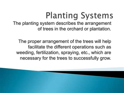 Methods Of Planting Pptx