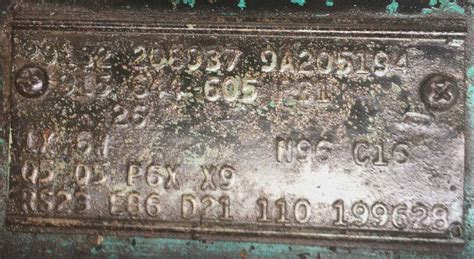 69 Gtx Decoding Fender Tag For B Bodies Only Classic Mopar Forum
