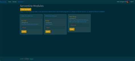 Servertine Modular And Powerful Server And Database System Programs