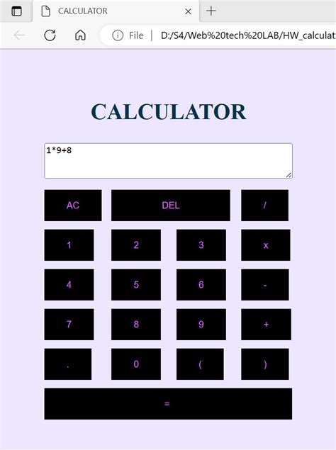 GitHub PARVATHY VIJAYAN Scaling Memory Simple Calculator