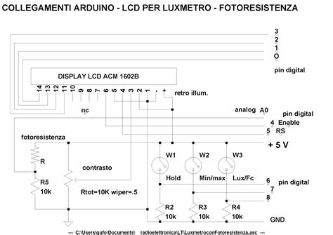 Avventura Arduino Luxmetro