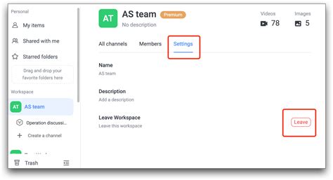 How To Leave A Workspace Awesome Screenshot Help Center