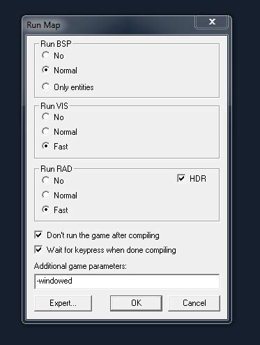 Creating Dark Maps For SFM Steam Solo