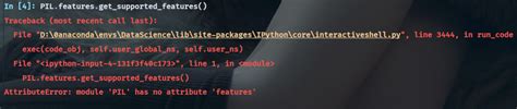 Attributeerror Module Pil Has No Attribute Features Issue Python Pillow Pillow