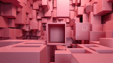 명함 및 웹사이트 배너 배경 3d 렌더링된 관점에서 분홍색 기하학적 모양 Ppt 배경 원 레이아웃 기하학적 레이아웃 배경