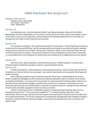 Orientation Task Template GOM4 Orientation Task Assignment Template Note Source Citations