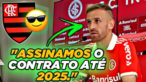 Saiu Agora Contrato Assinado AtÉ 2025 Finalmente Noticias Do Flamengo