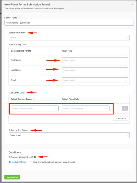 Fluent Forms Integration With FluentCRM FluentCRM