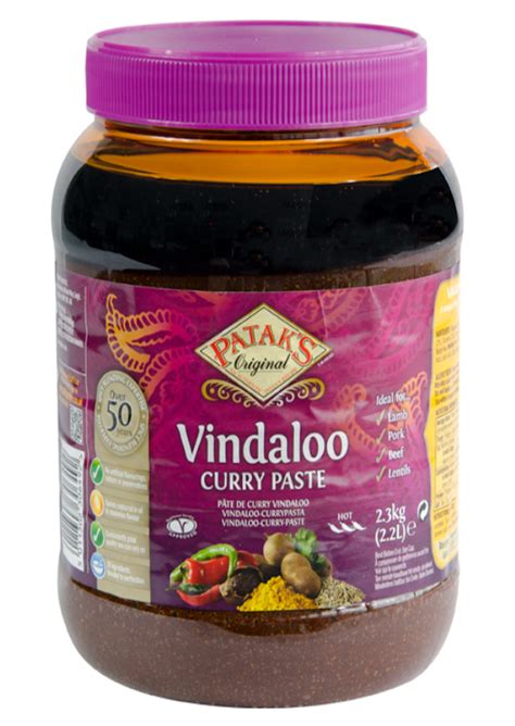 Pataks Vindaloo Curry Paste 2 3kg Indianmarket