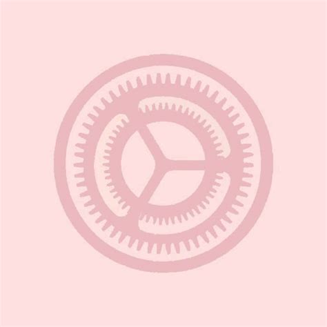 Pink Settings App Icon Customize Your IPhone With This Cute Pink Settings App Icon Perfect
