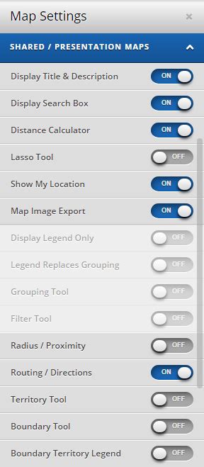 Online Mapping Tools And Features Maptive Mapping Software