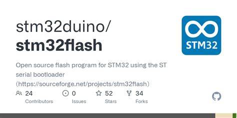 Github Stm32duinostm32flash Open Source Flash Program For Stm32 Using The St Serial