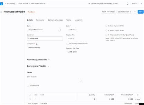 Accounting Dimension Sales Invoice Error · Issue 33308 · Frappeerpnext · Github