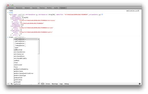 Developer Tools Dizmo