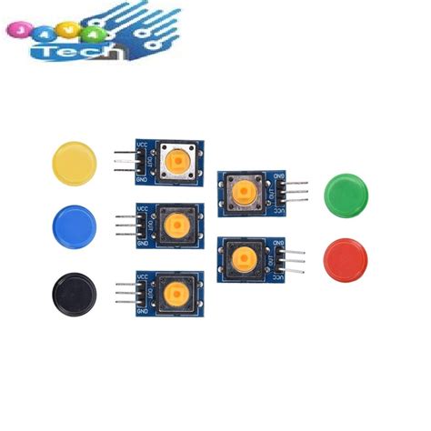 Jual Modul Saklar Tekan 3 Pin Momentary Tactile Switch Push Button 12mm Shopee Indonesia