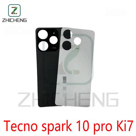 For Tecno Spark Pro Ki Back Battery Cover Rear Door Housing Case Panel Shopee Philippines
