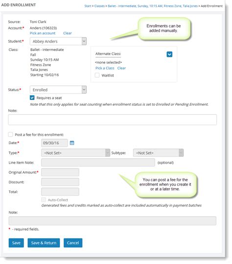 Enrollments Overview