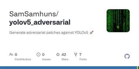 Github Samsamhunsyolov5adversarial Generate Adversarial Patches
