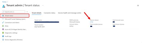 How To Check Intune Service Release Version Endpoint Manager Device Management Blog