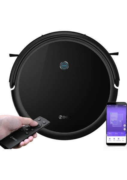 360 Botslab C50 Vacuum Mop Kumandalı Akıllı Robot Süpürge Fiyatı