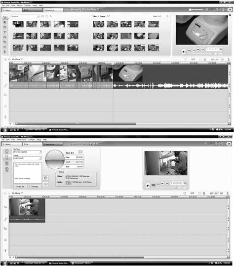 Computer Screen Shots Of Video Editing Download Scientific Diagram