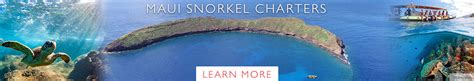 Maui Snorkeling Maps Hawaii Snorkel Map Molokini Crater
