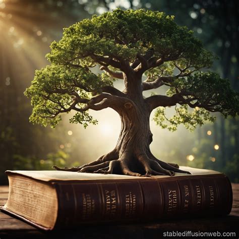 Bible Tree Of Life Reborn For Tatto Prompts Stable Diffusion Online