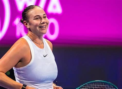 Wta Doha 2025 Les Résultats Sur Un Nuage Amanda Anisimova