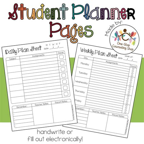 Looking For A Way To Help Your Students Stay Organized Then Check Out My Newly Added Student