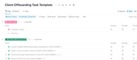 Client Offboarding Template Valley Virtual Operations