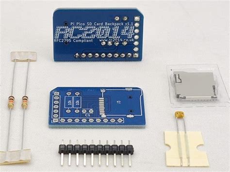 Pi Pico Sd Card Backpack Z80 Kits