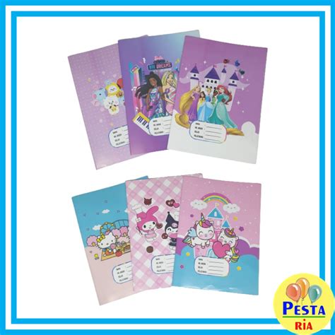 Jual Murah Pcs Sampul Buku Motif Cewek Sampul Buku Fancy Sampul Buku Tulis Sampul Art